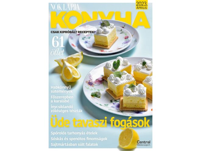 Citromos, fehér csokoládés szelet - Nők Lapja